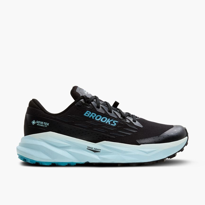Cascadia 19 GTX Women - 010 Black/Ebony/Blue Flower – Nagano Skate